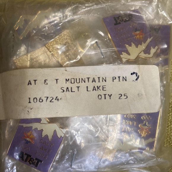Olympics | Accessories | Bnwp Att Salt Lake City 202 Enamel Olympic ...